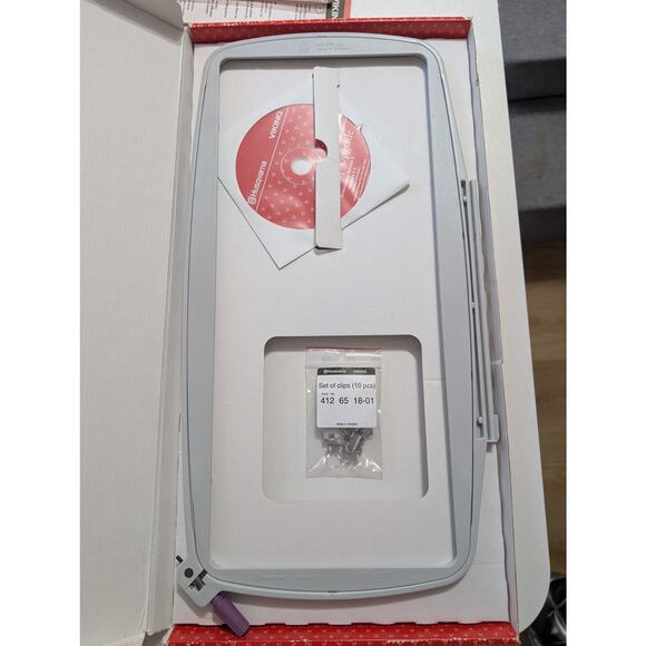 Husqvarna | Other | Husqvarna Viking Mega Hoop Machine Embroidery ...